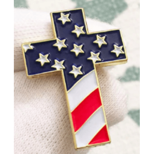 USA Cross Lapel Pin – American Smart Shopper